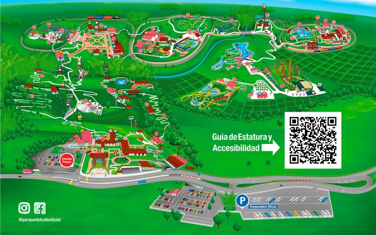 Mapa del Parque - Parque del Café - Sitio Web Oficial